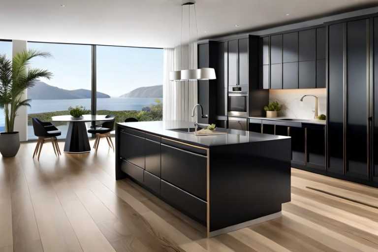 Black Cabinet Add Visual Interest to Your Home