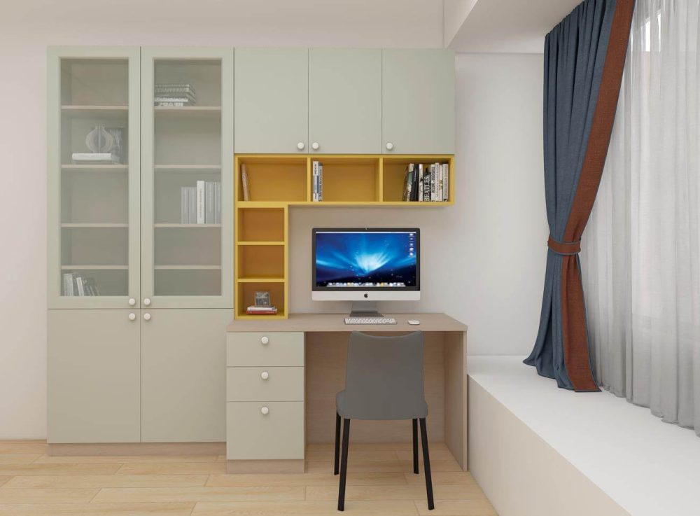 Custom home office cabinet to elevate your work productivity - PA Kitchen