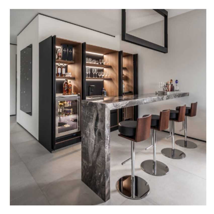 Mejore su espacio vital con un moderno mueble bar PA Kitchen