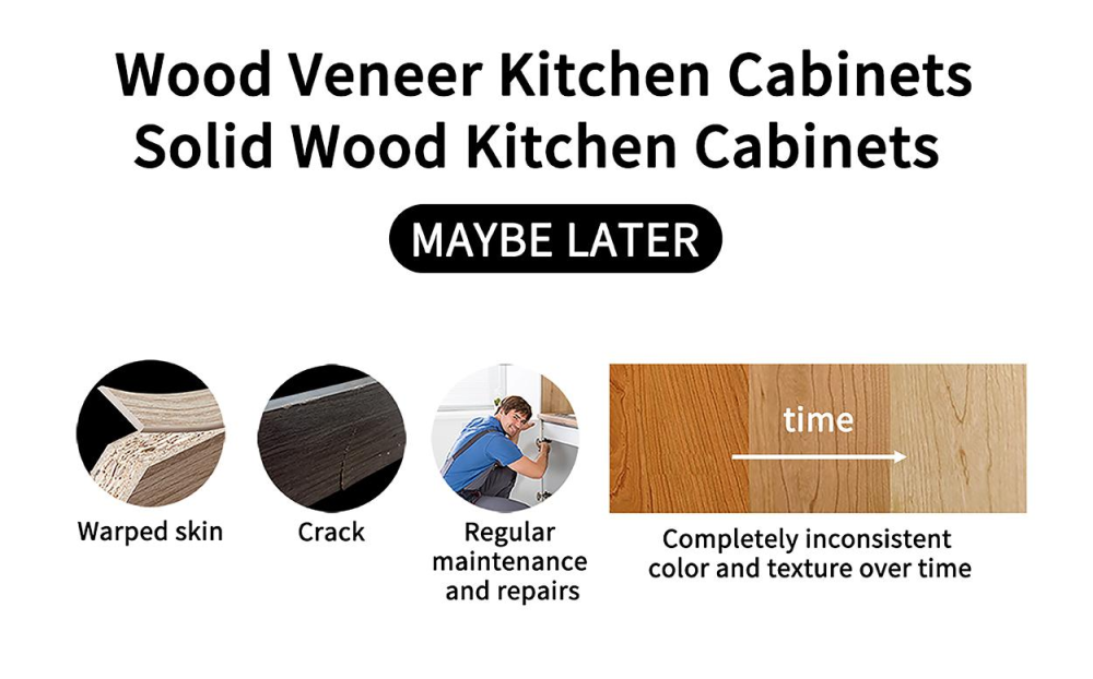 Wood Veneer Cabinets - PA Kitchen