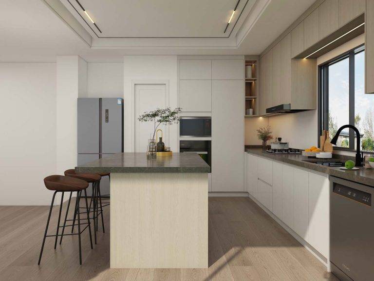 Warm and Inviting Kitchen with Light Wood Cabinets - PA Kitchen