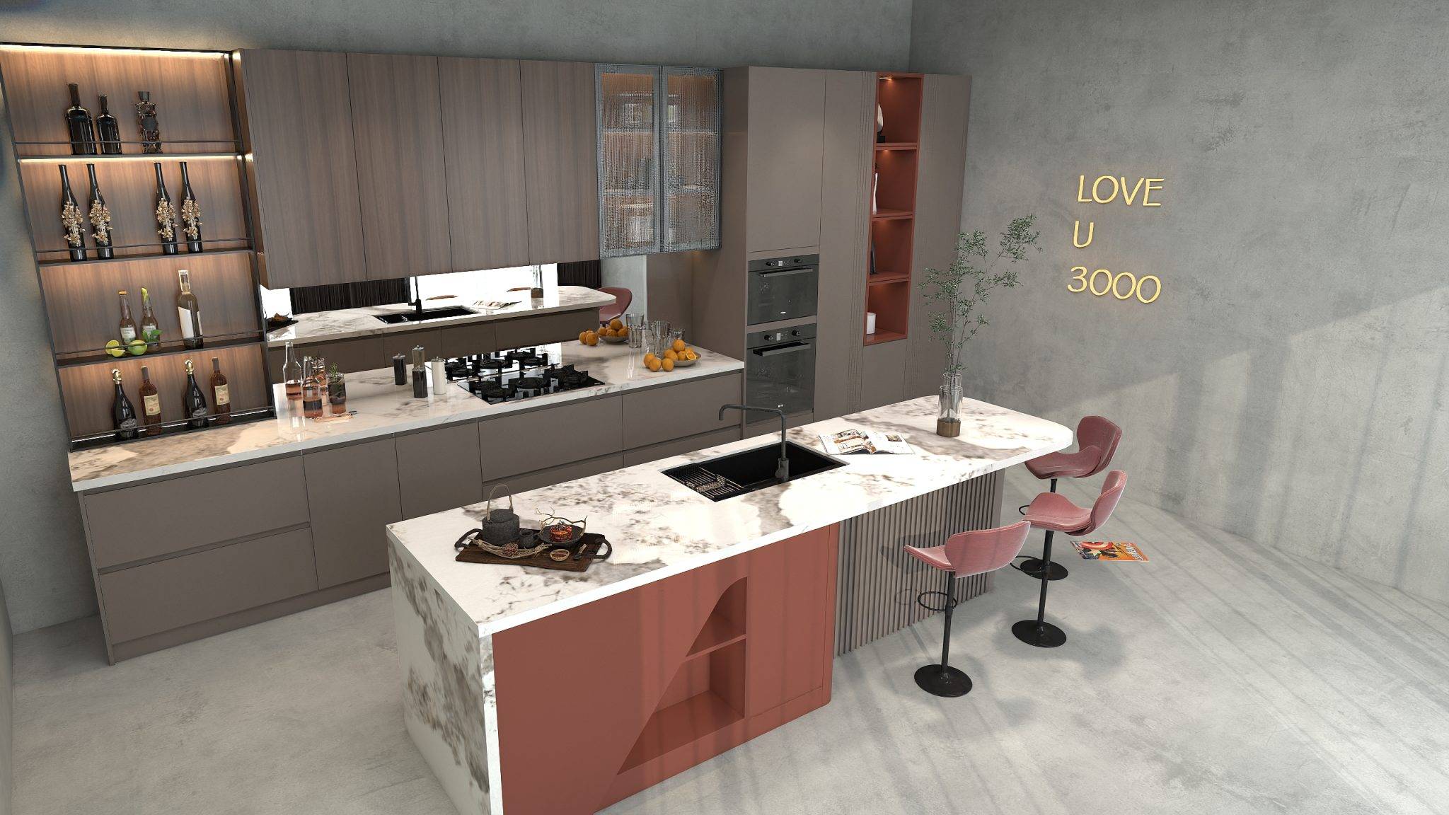 Dimensi Pulau Dapur: Desain, Tata Letak, dan Optimalisasi - Dapur PA