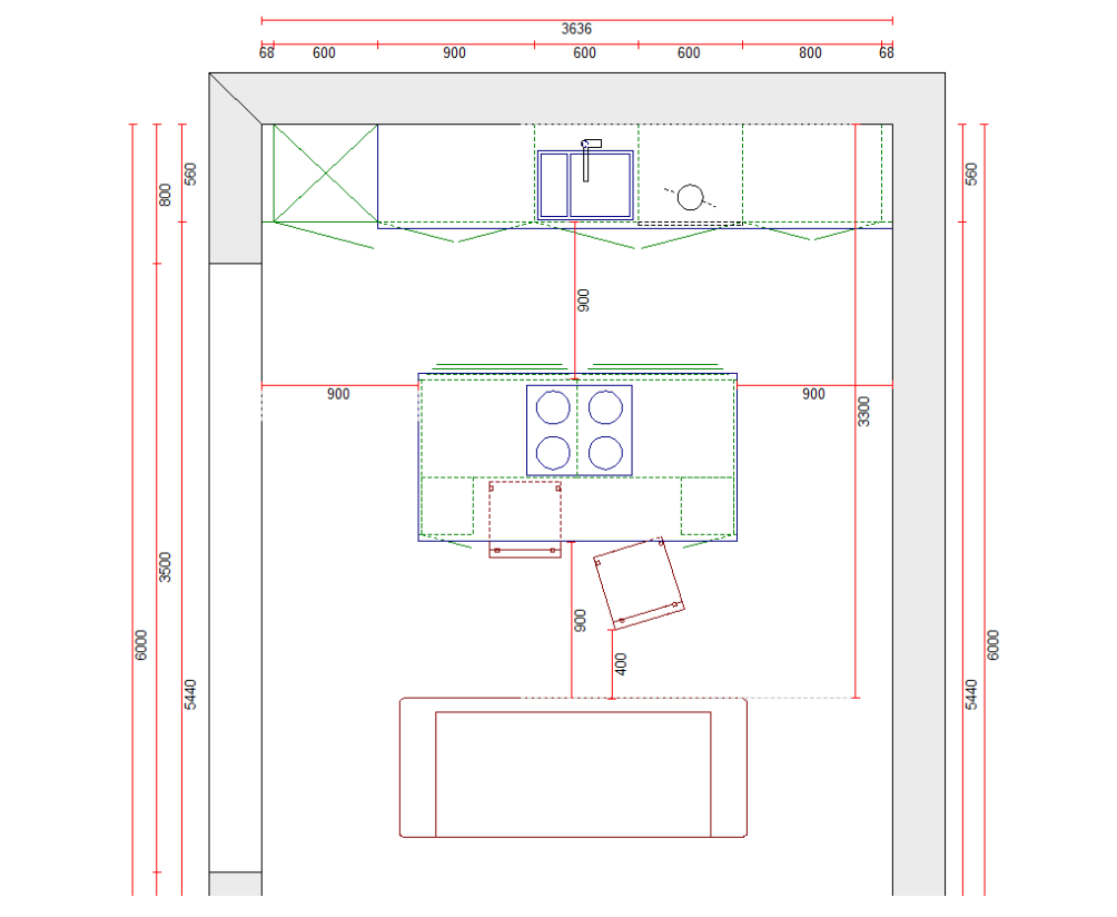 Kitchen Island Dimensions: Design, Layout, and Optimization - PA Kitchen