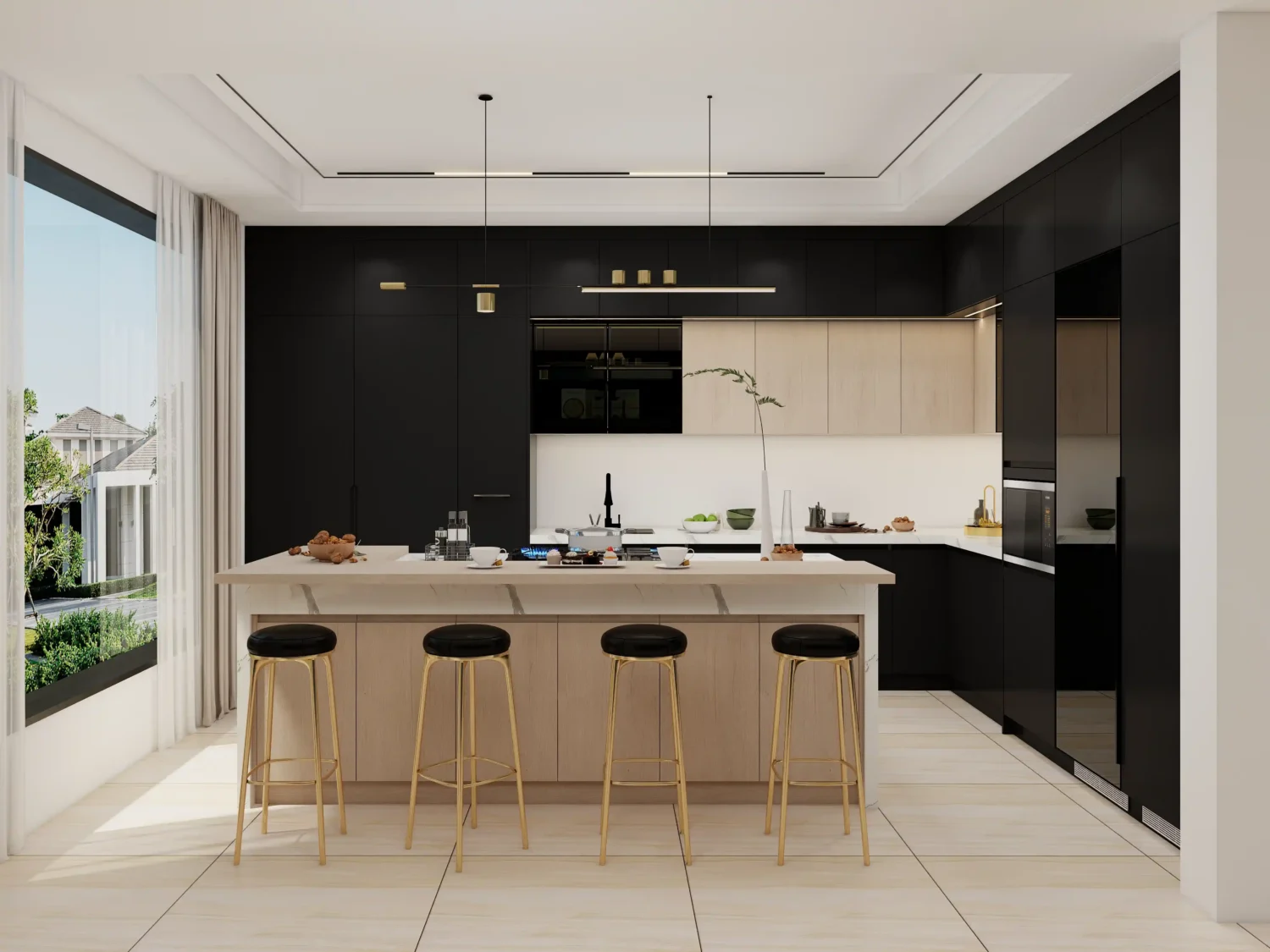 L-Shaped Kitchen Cabinet Ideas for Better Storage and Layout