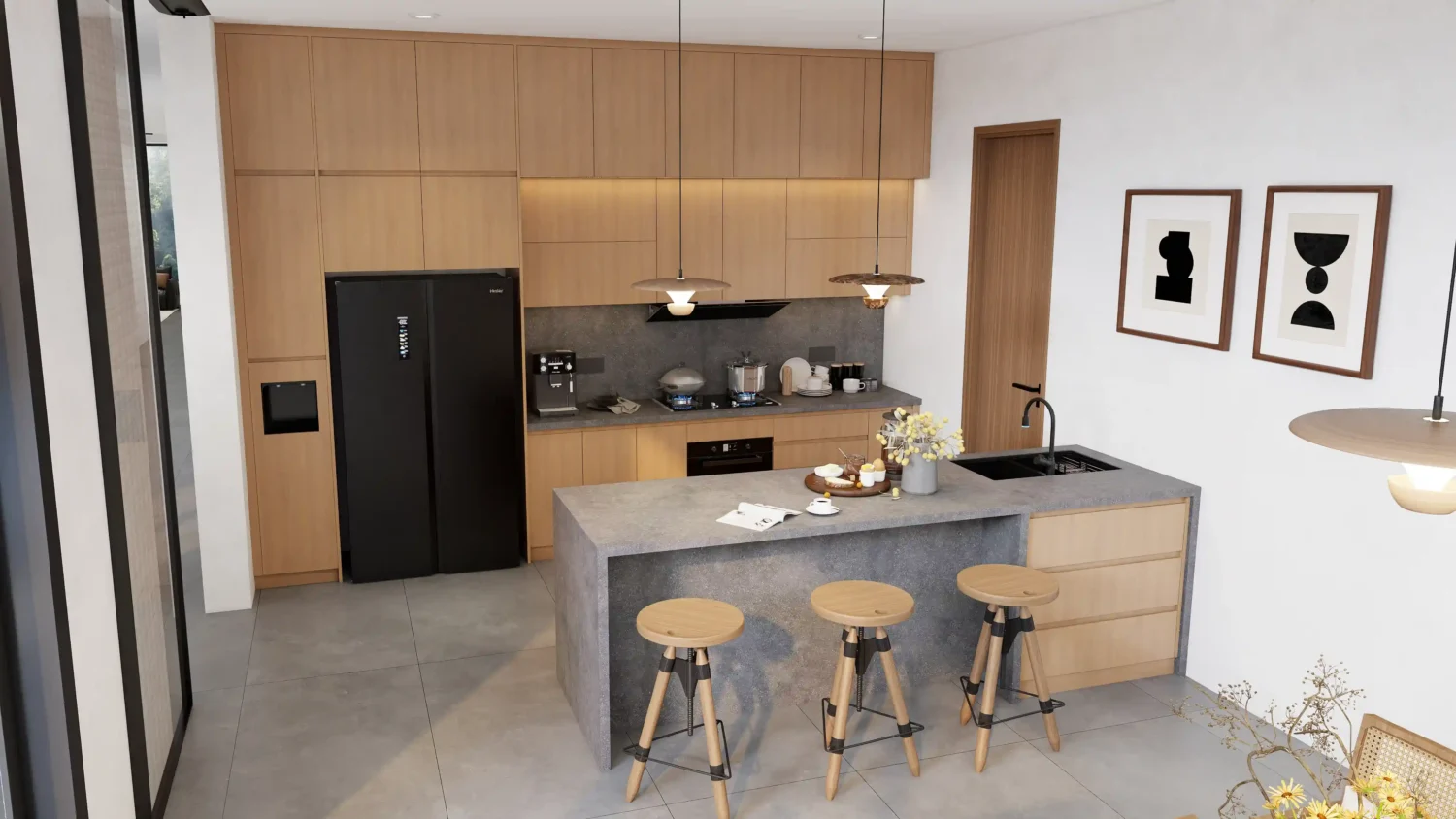 One Wall Kitchen Ideas: 10 Smart Ways To Make A Single-Wall Kitchen ...