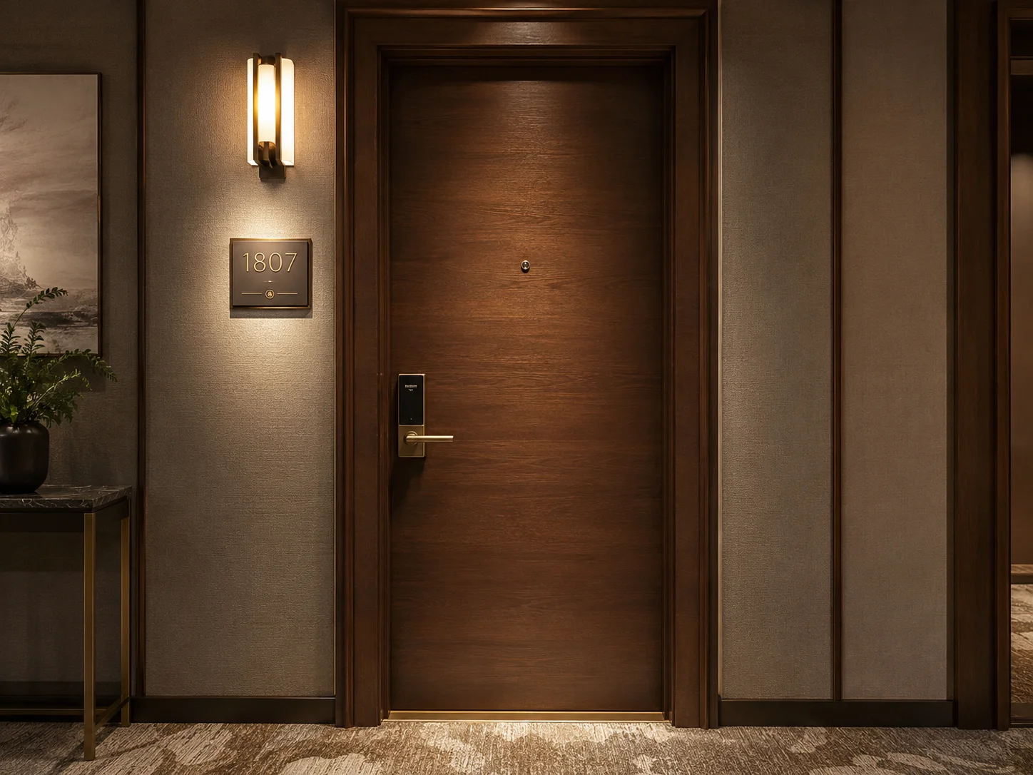 Choose the Intense Hotel Room Door for Your Hotel Project