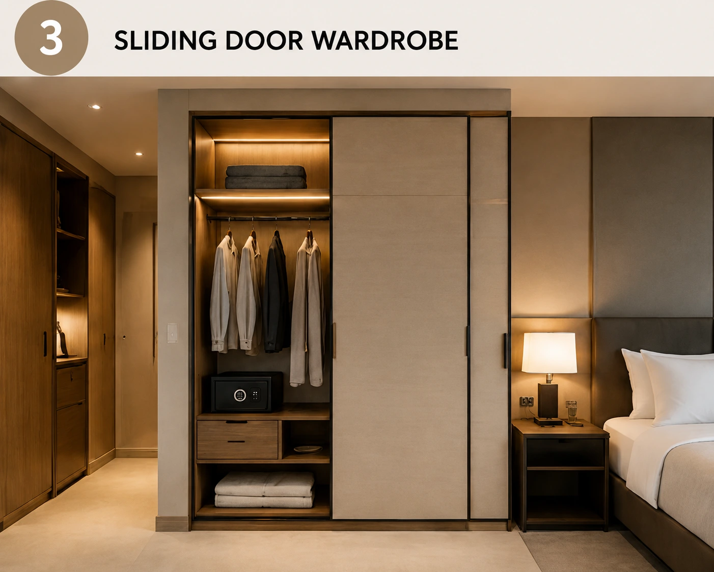 12 Practical Hotel Wardrobe Design in 2026