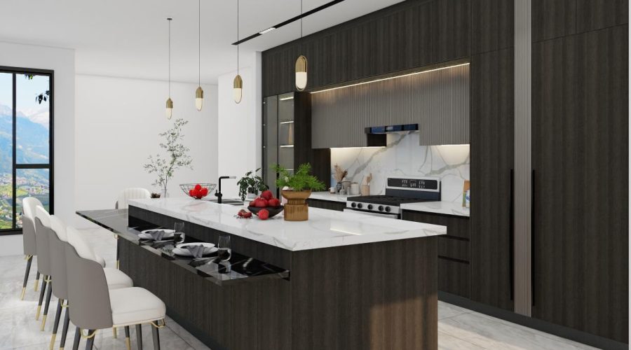 Lacquer Kitchen Cabinets - PA Kitchen